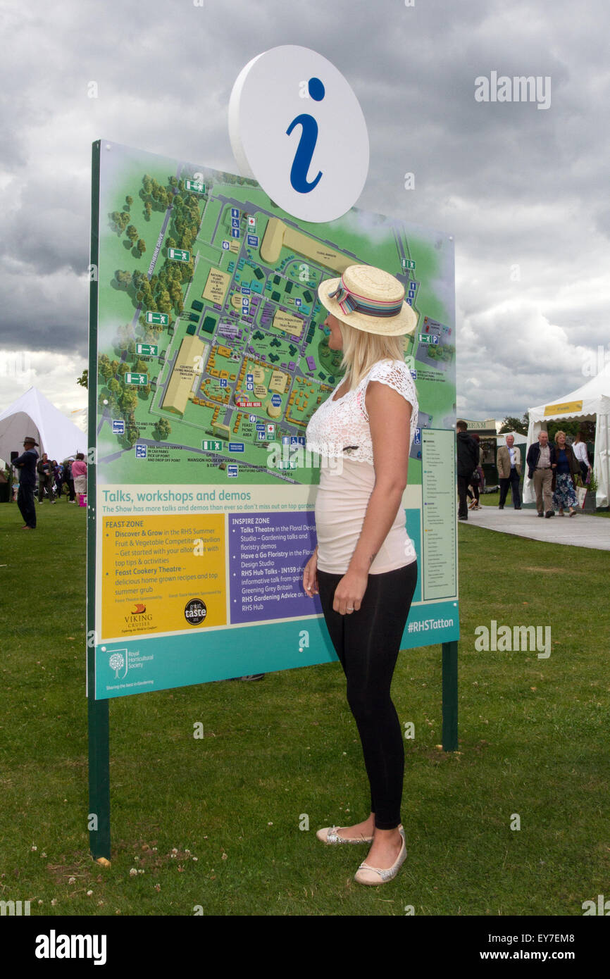 Information Point guide map, garden design layout, fabulous floral ...