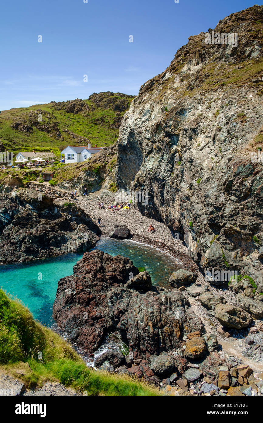 Kynance Cove, Lizard Peninsula, Cornwall, England, UK Stock Photo - Alamy