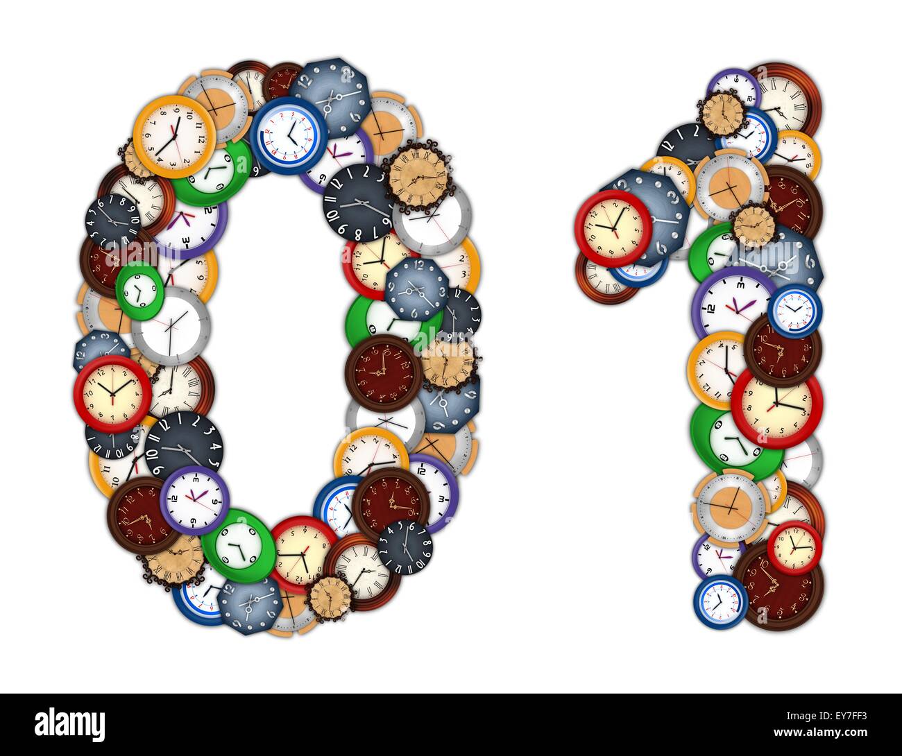 Countdown clock 1 second hi-res stock photography and images - Alamy