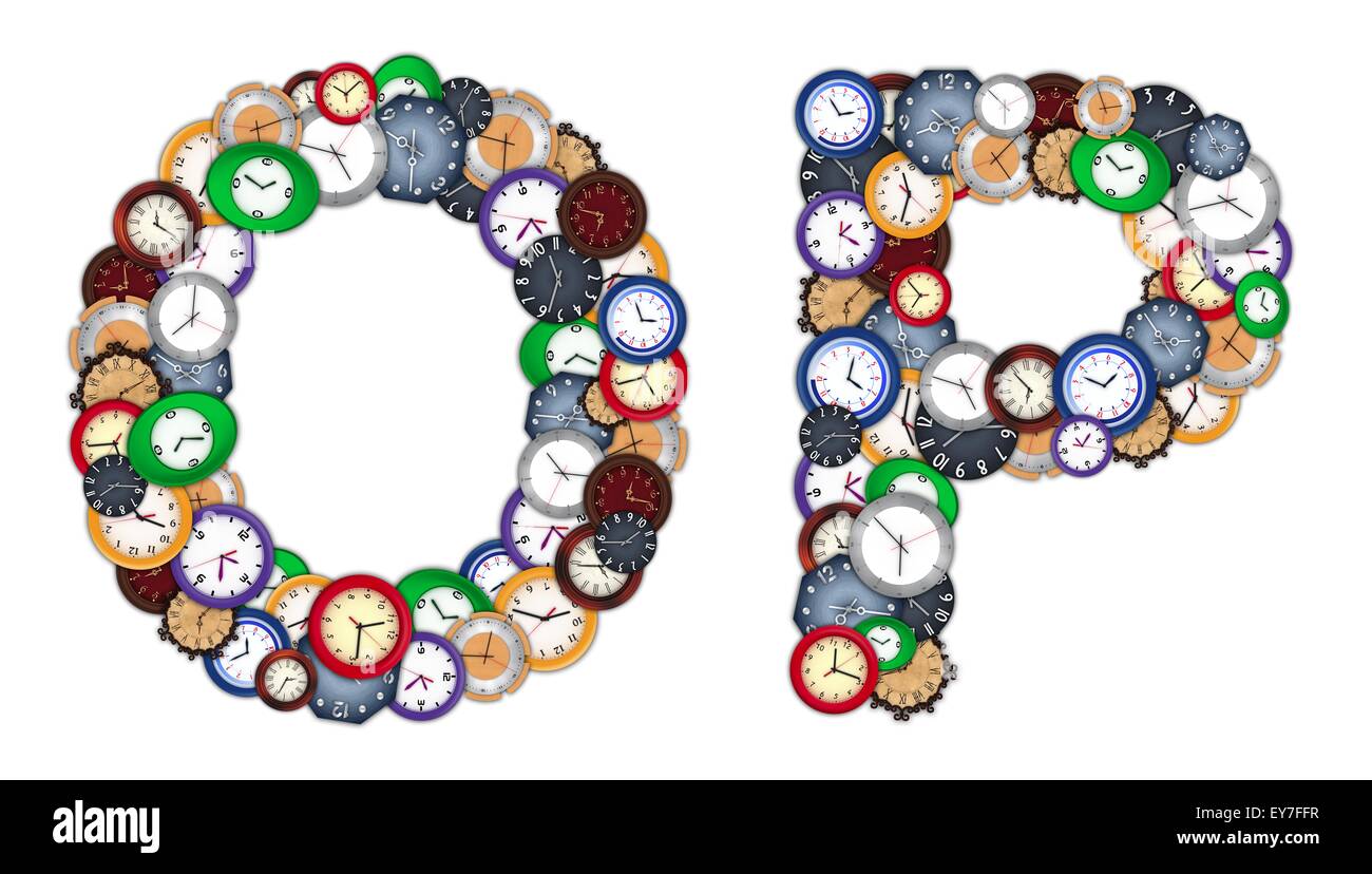 Characters clocks hi-res stock photography and images - Alamy