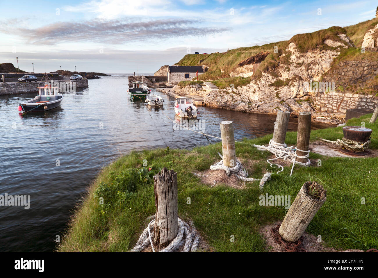 Ballintoy Harbour, location for The Iron Islands in Game of Thrones ...