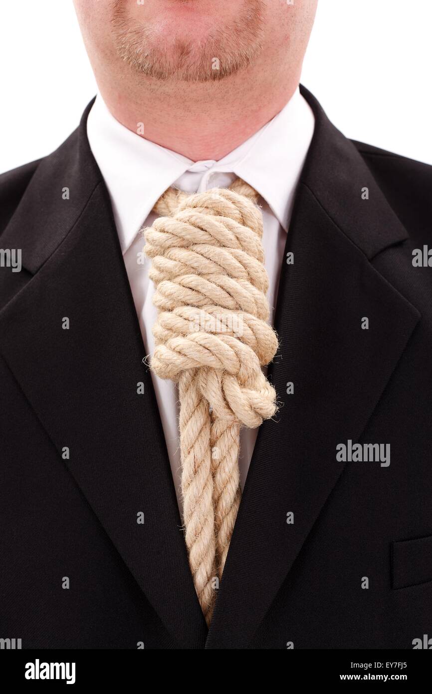 Necktie noose hi-res stock photography and images - Alamy