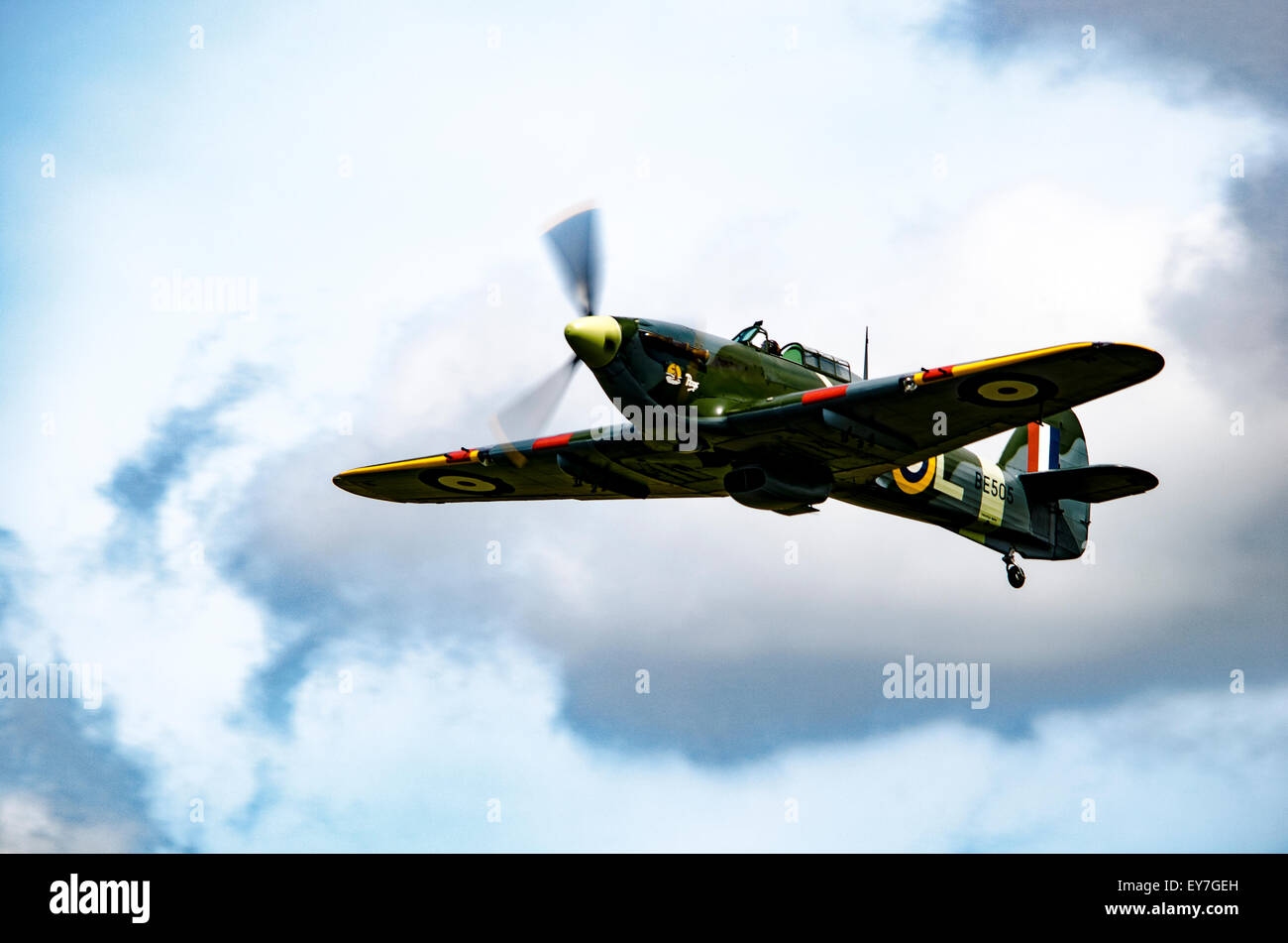 world war 2 single engine fighters Stock Photo - Alamy