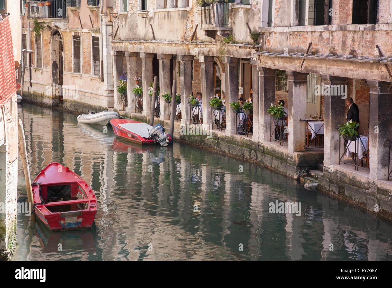 Al Vagon Restaurant, Venice, Italy Stock Photo - Alamy