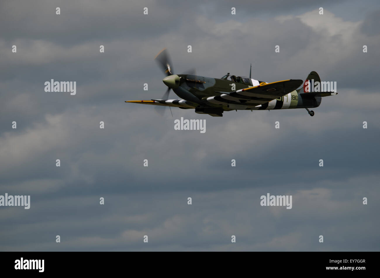 world war 2 single engine fighters Stock Photo - Alamy