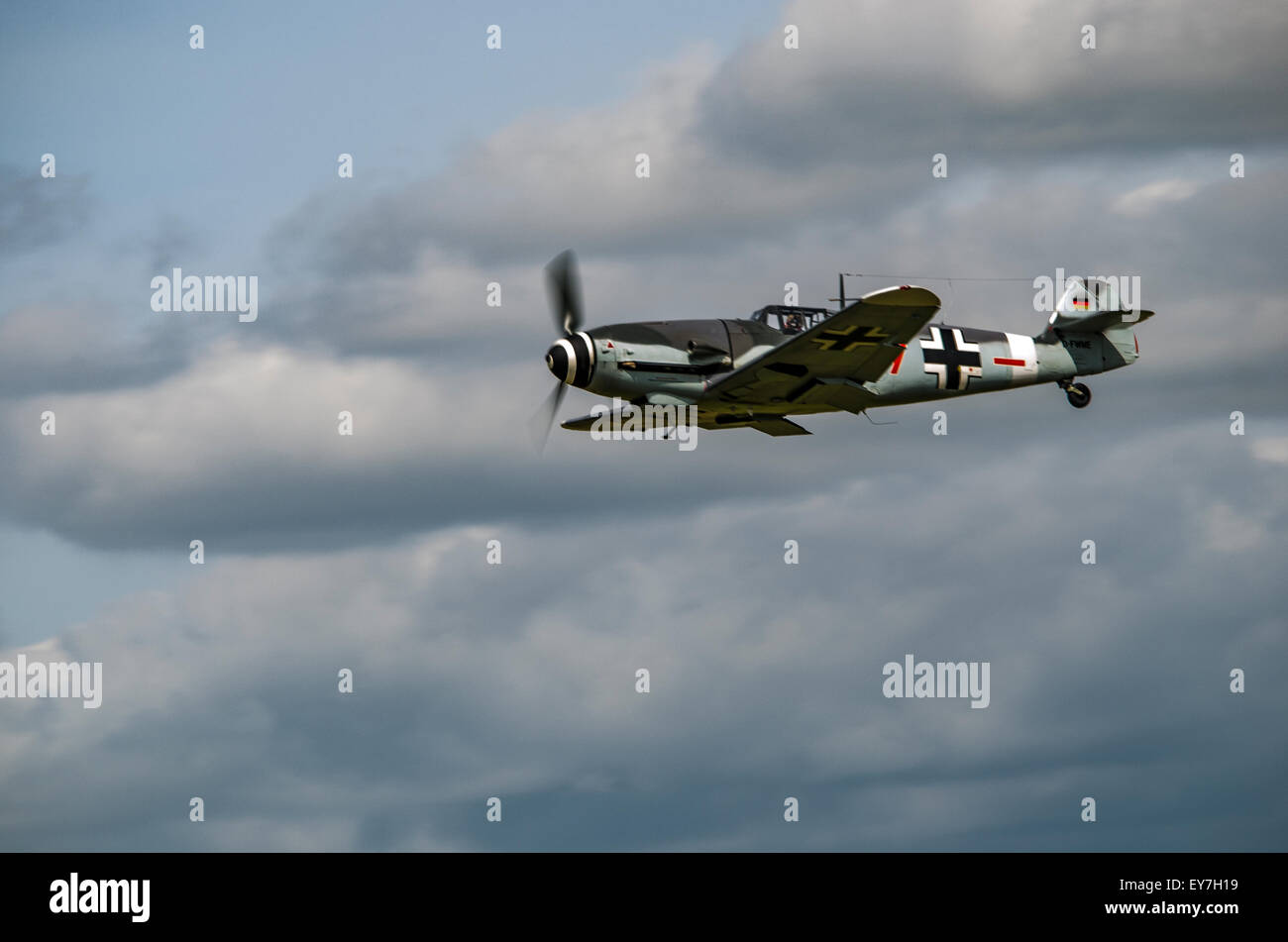 world war 2 single engine fighters Stock Photo - Alamy