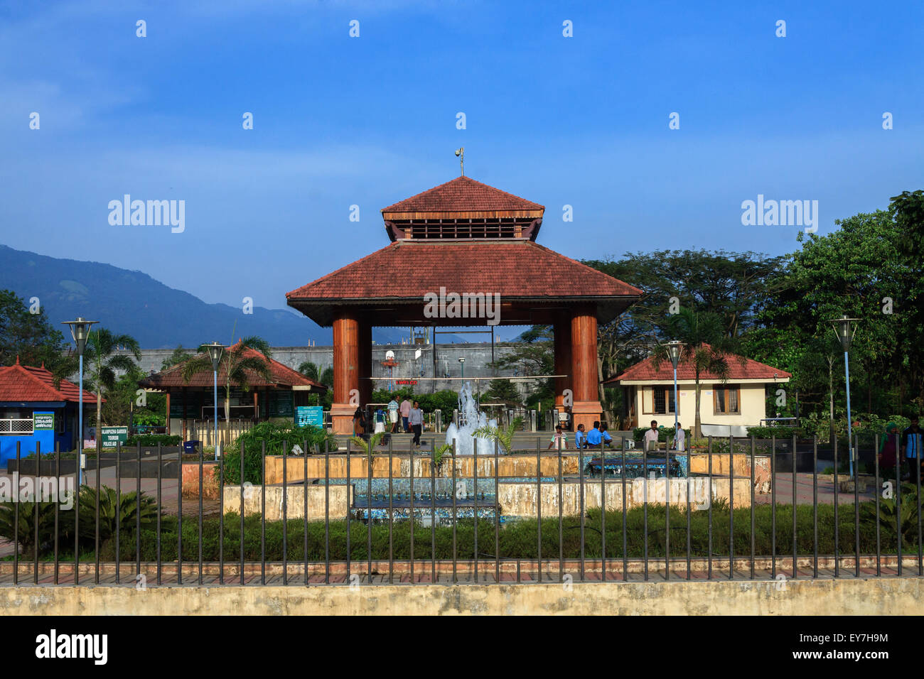 Malampuzha Dam and Garden Entrance Stock Photo - Alamy