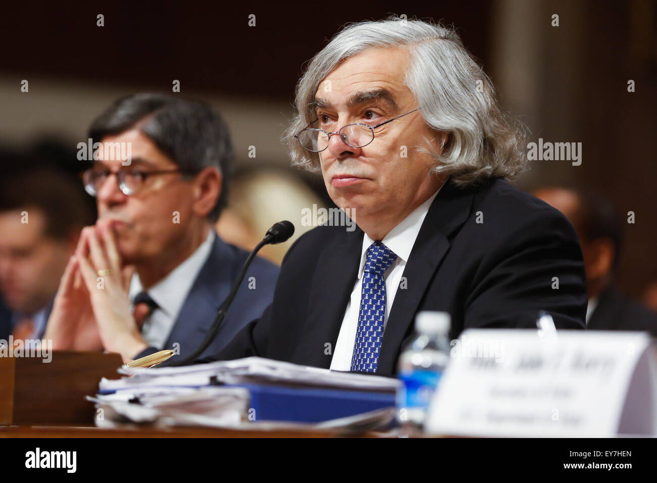 Washington, DC, USA. 23rd July, 2015. Secretary of Energy ERNEST MONIZ ...