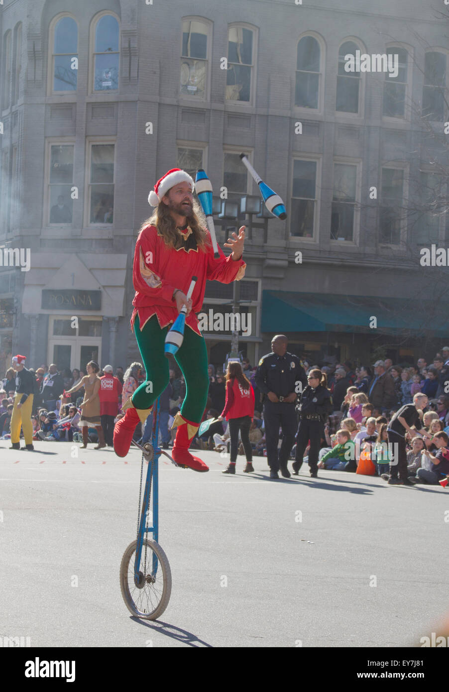 Man on a unicycle hi-res stock photography and images - Alamy