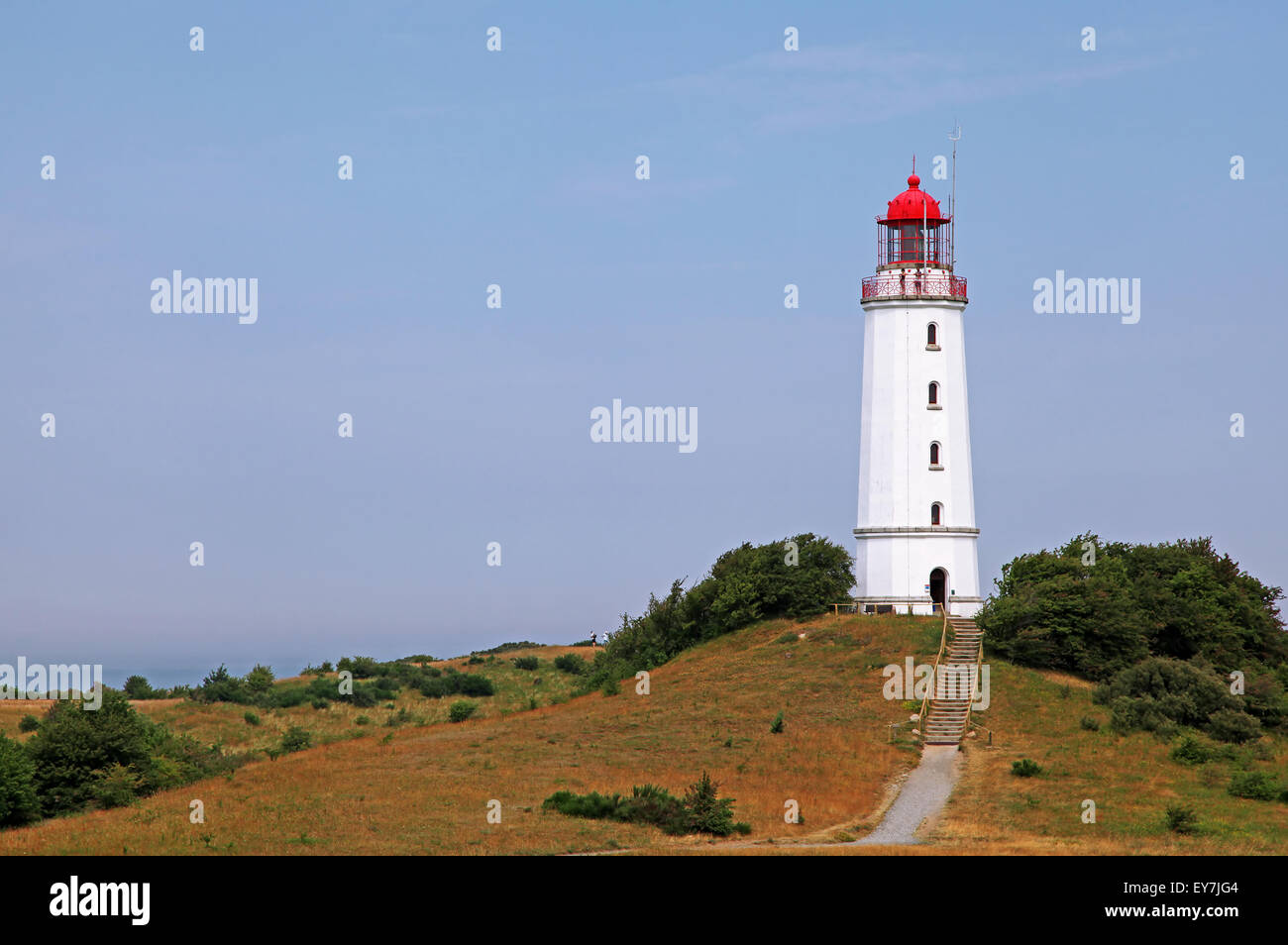 lighthouse at island Hiddensee, Germany Stock Photo - Alamy