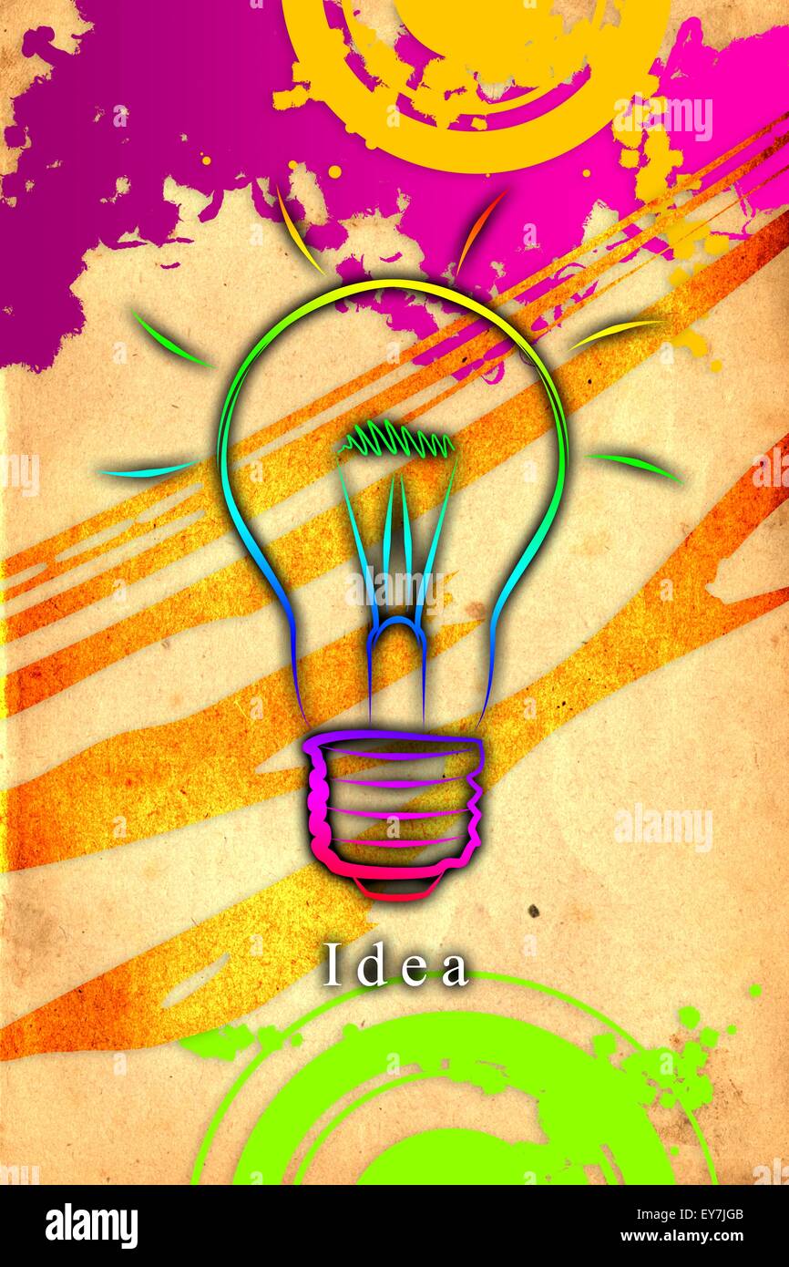This is a nice design, the idea icon illustation Stock Photo - Alamy
