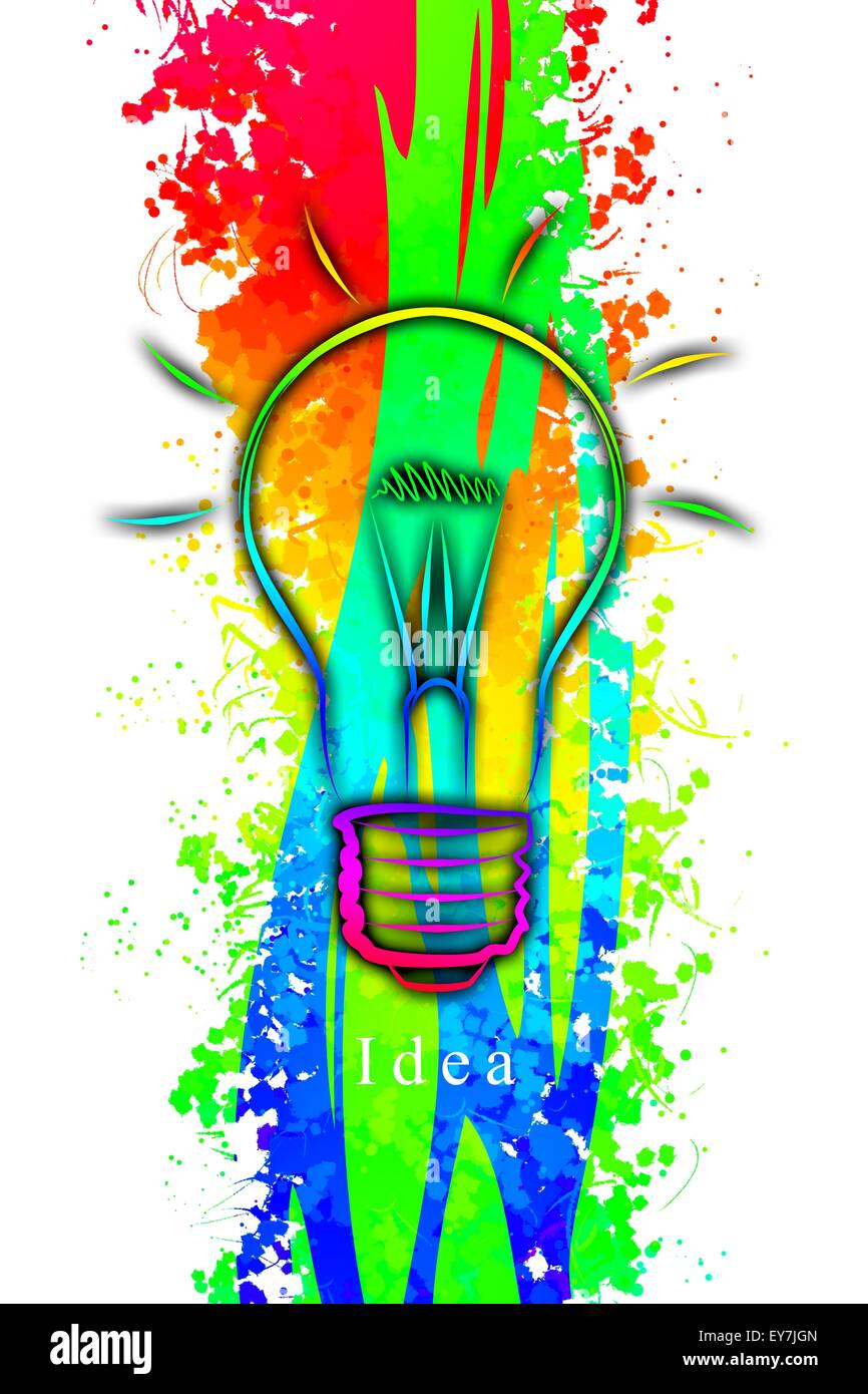 This is a nice design, the idea icon illustation Stock Photo - Alamy