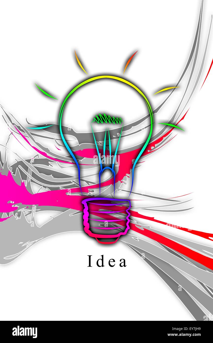 This is a nice design, the idea icon illustation Stock Photo - Alamy