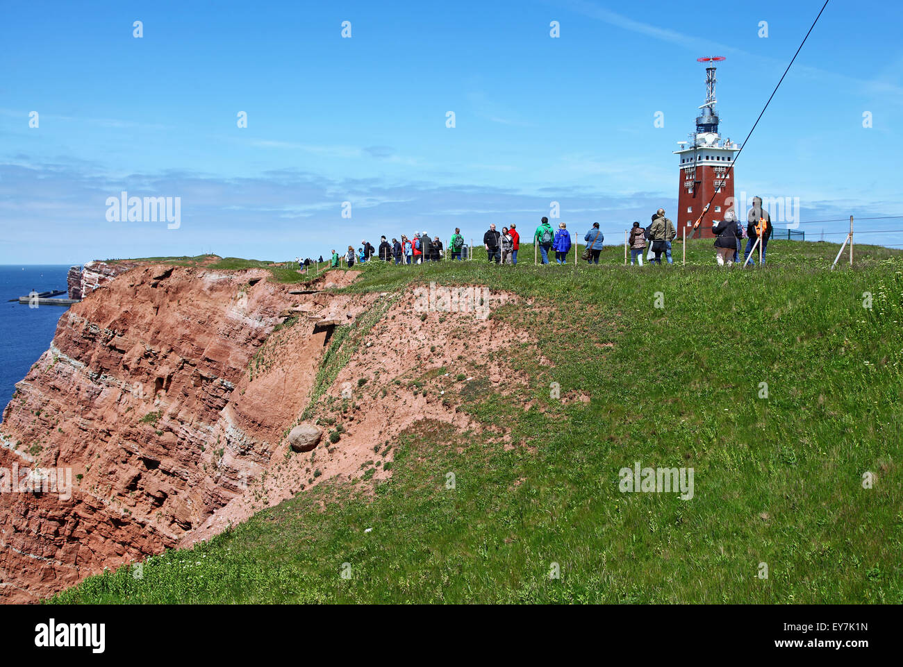 on famous Island Heligoland, Germany Stock Photo - Alamy
