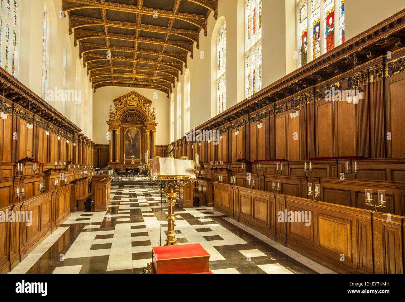 Chapel trinity college cambridge england hi-res stock photography and ...
