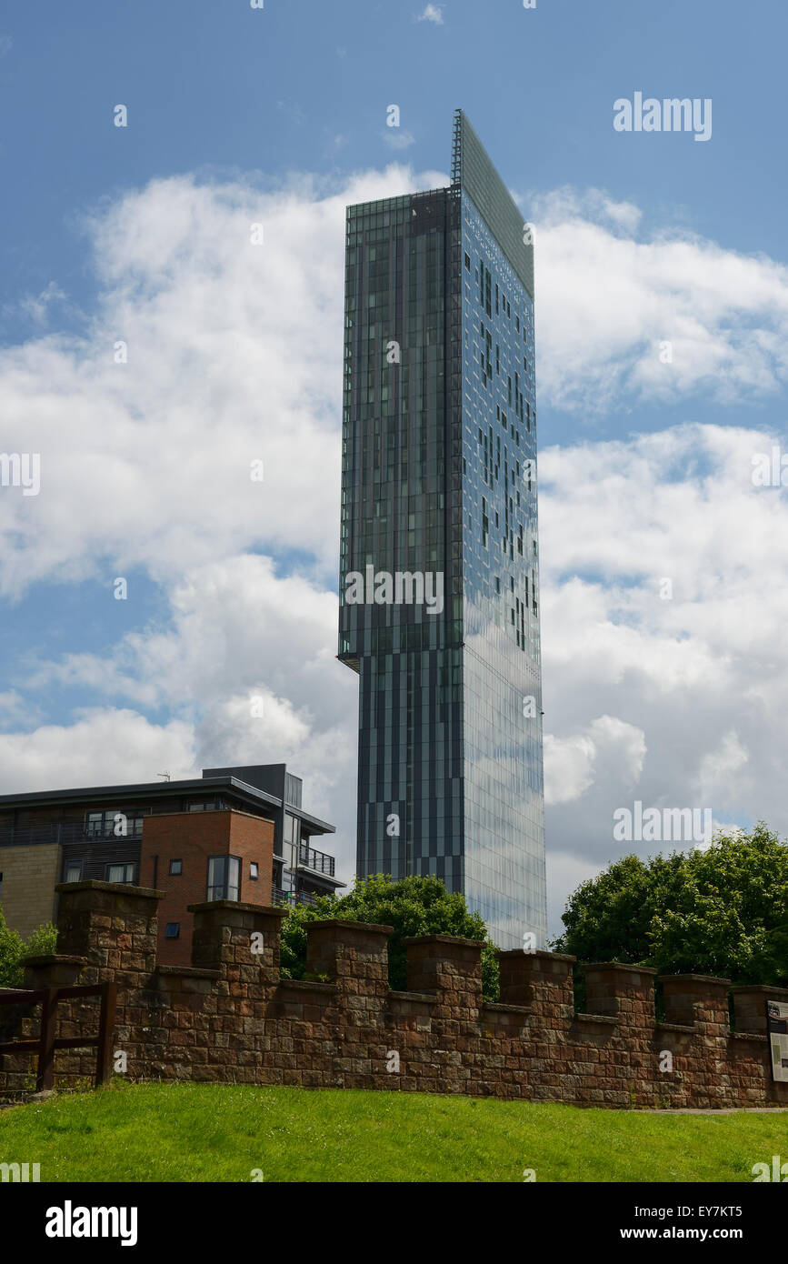 The Beetham tower in Manchester city centre Stock Photo - Alamy