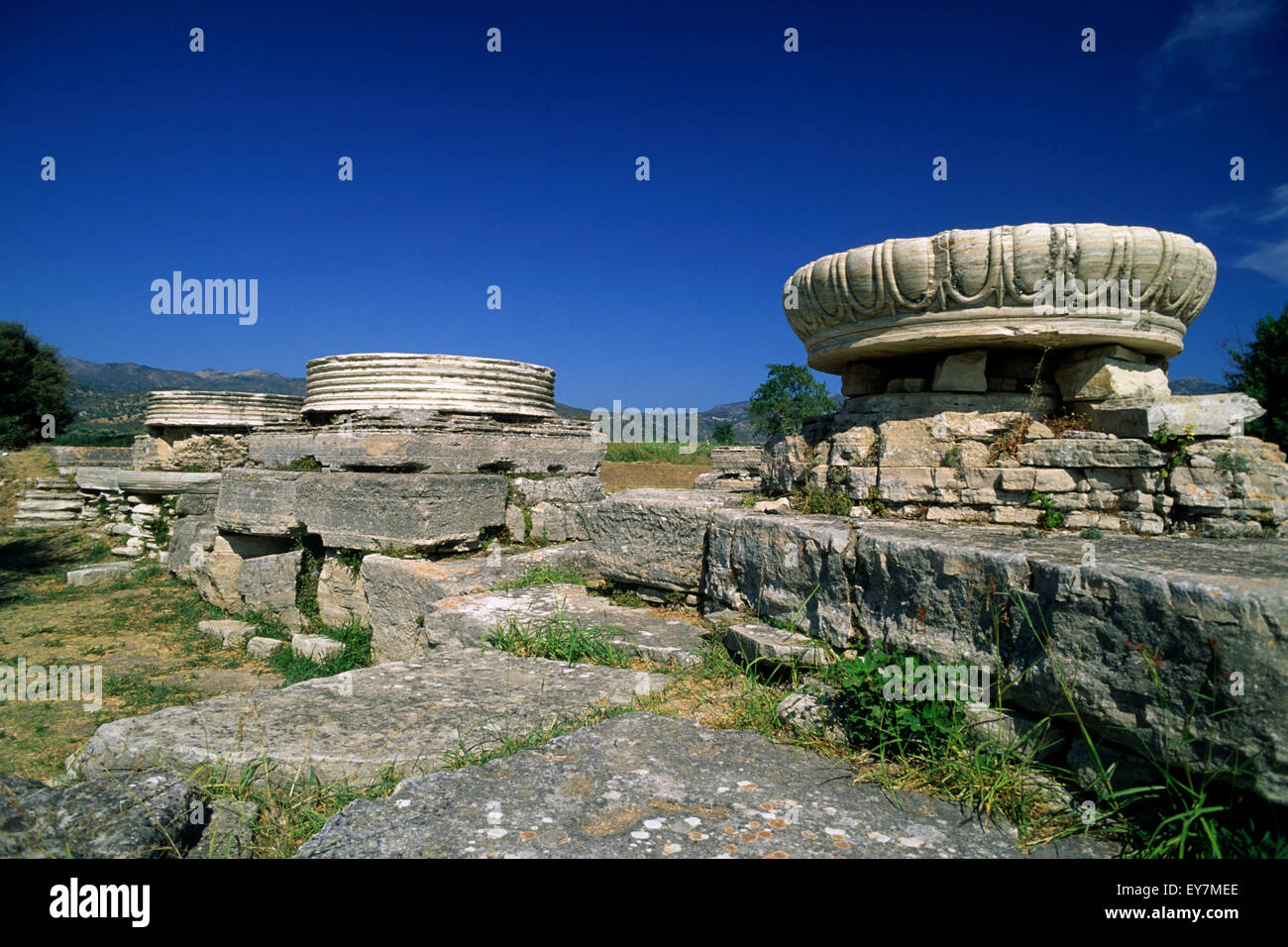 Samos greece ruins hi-res stock photography and images - Alamy