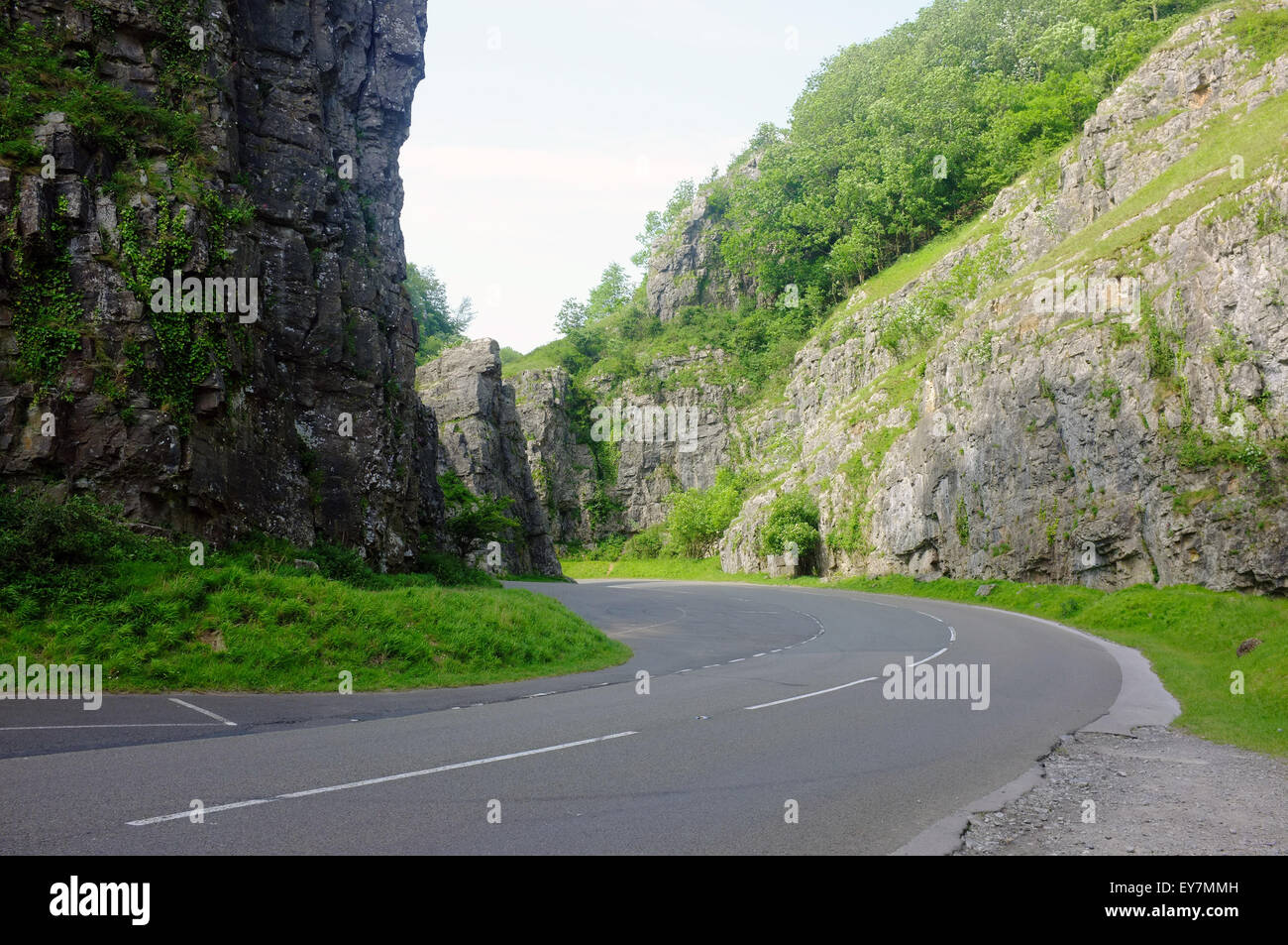 Cheddar gorge road hi-res stock photography and images - Alamy