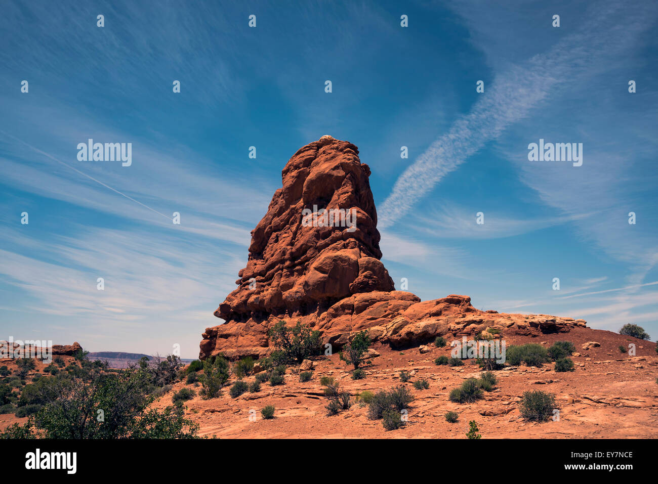 Red Rock, Arches National Park, Utah, USA, North America, United States ...