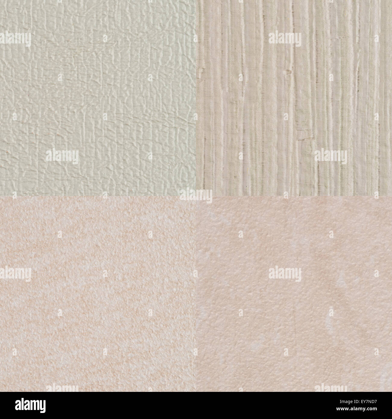 Set of beige vinyl samples, texture background Stock Photo - Alamy
