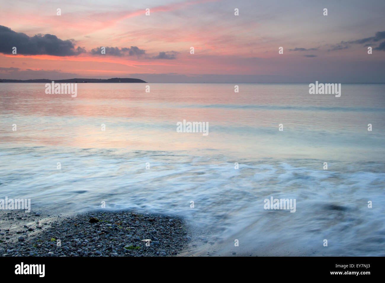 Sunrise from Bream Cove Stock Photo - Alamy