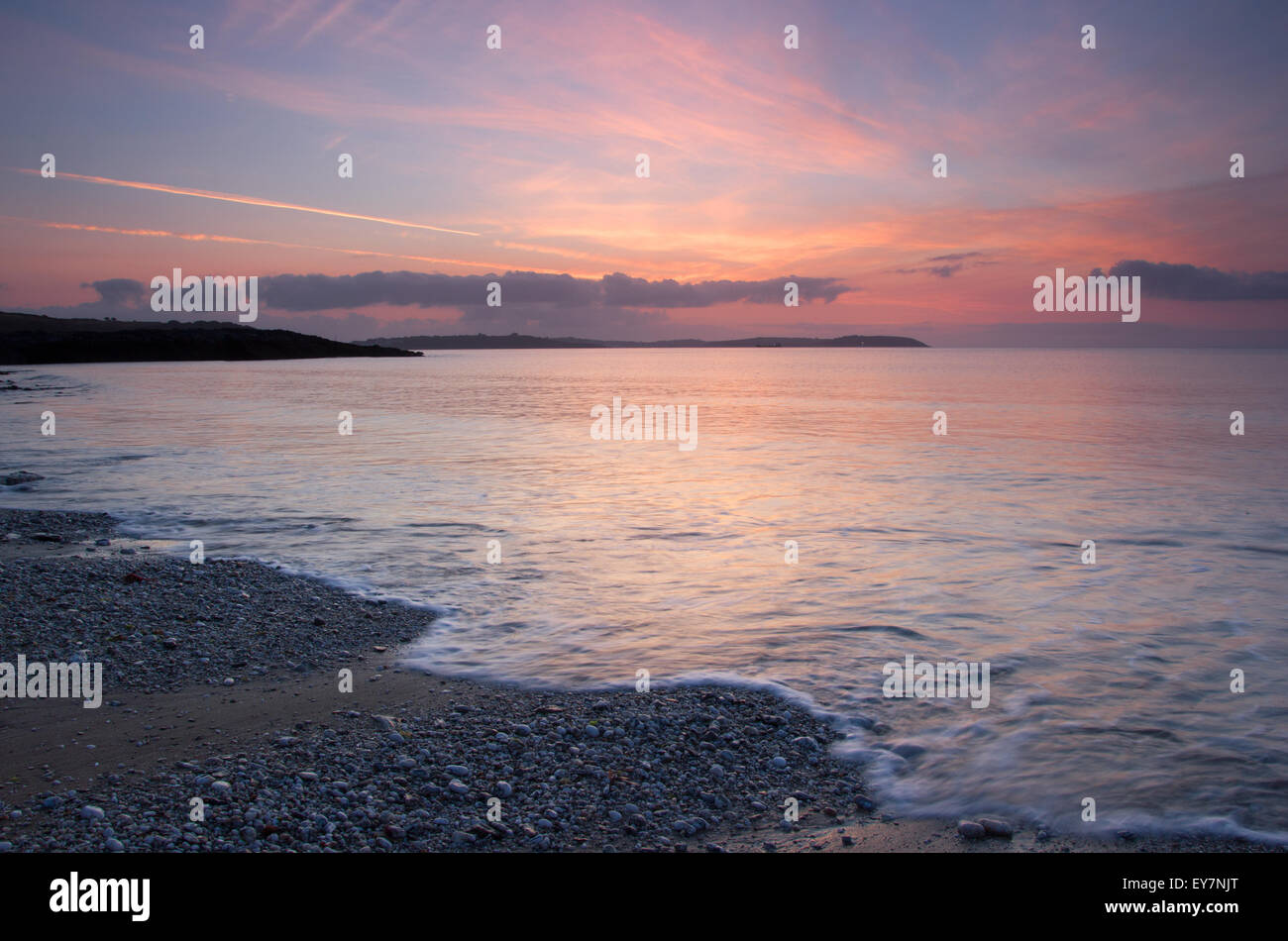 Sunrise from Bream Cove Stock Photo - Alamy