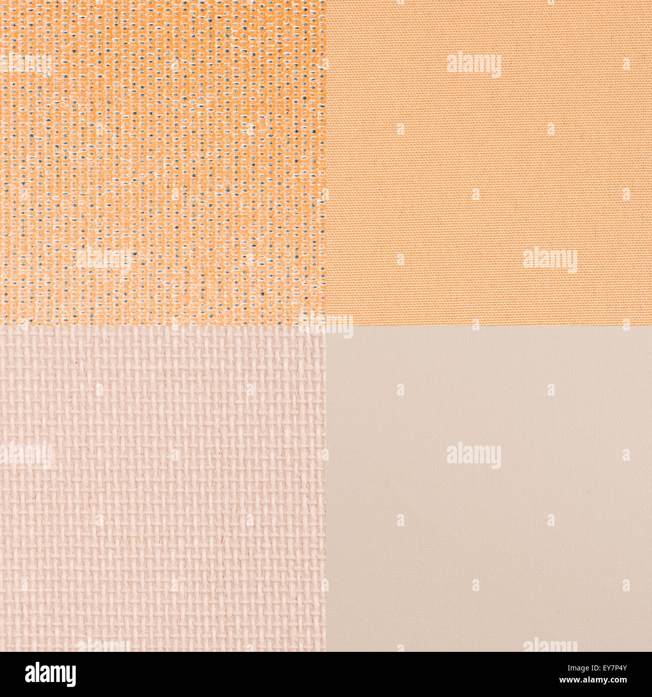 Set of orange vinyl samples, texture background Stock Photo - Alamy