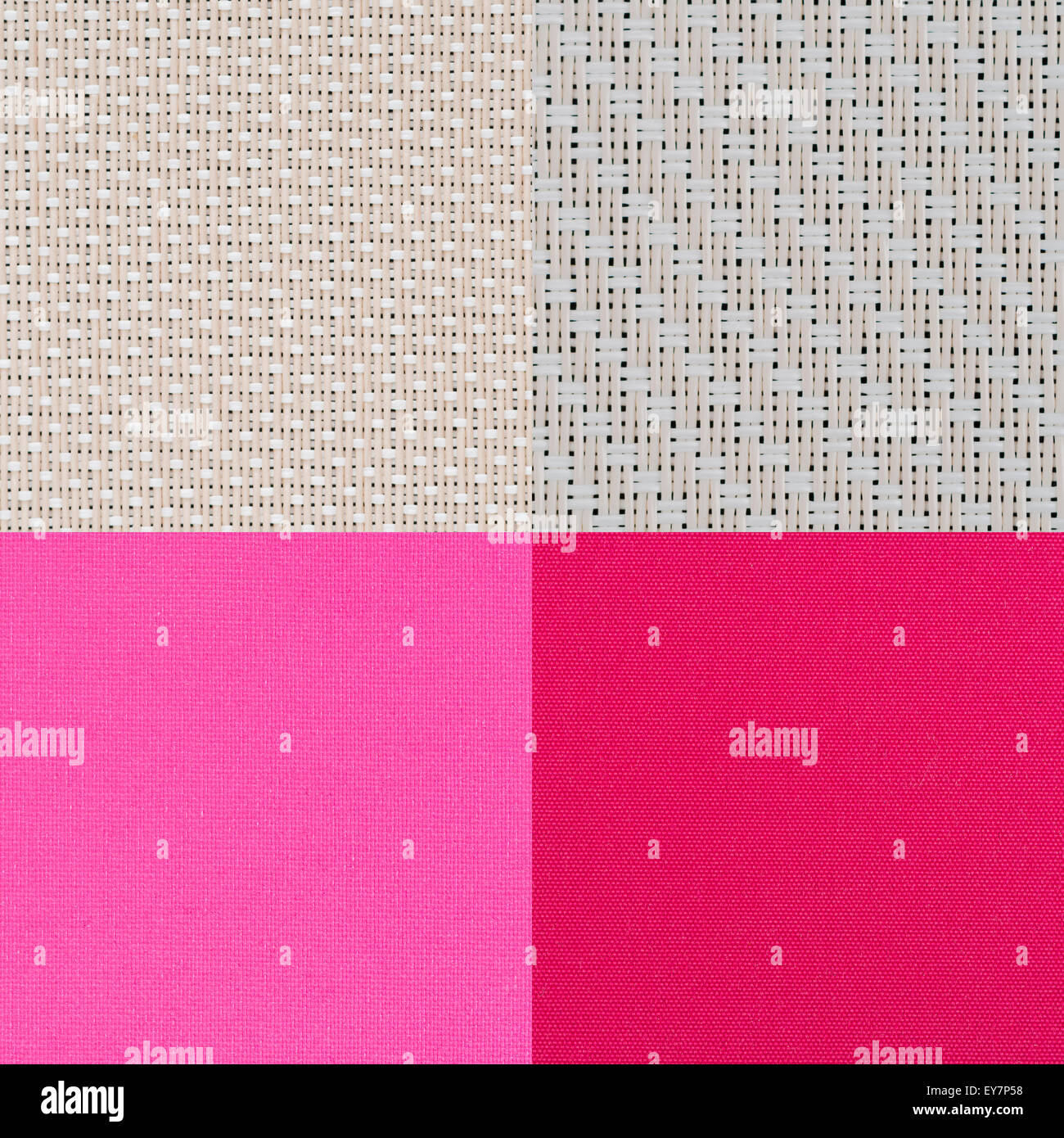 Set of pink vinyl samples, texture background Stock Photo - Alamy