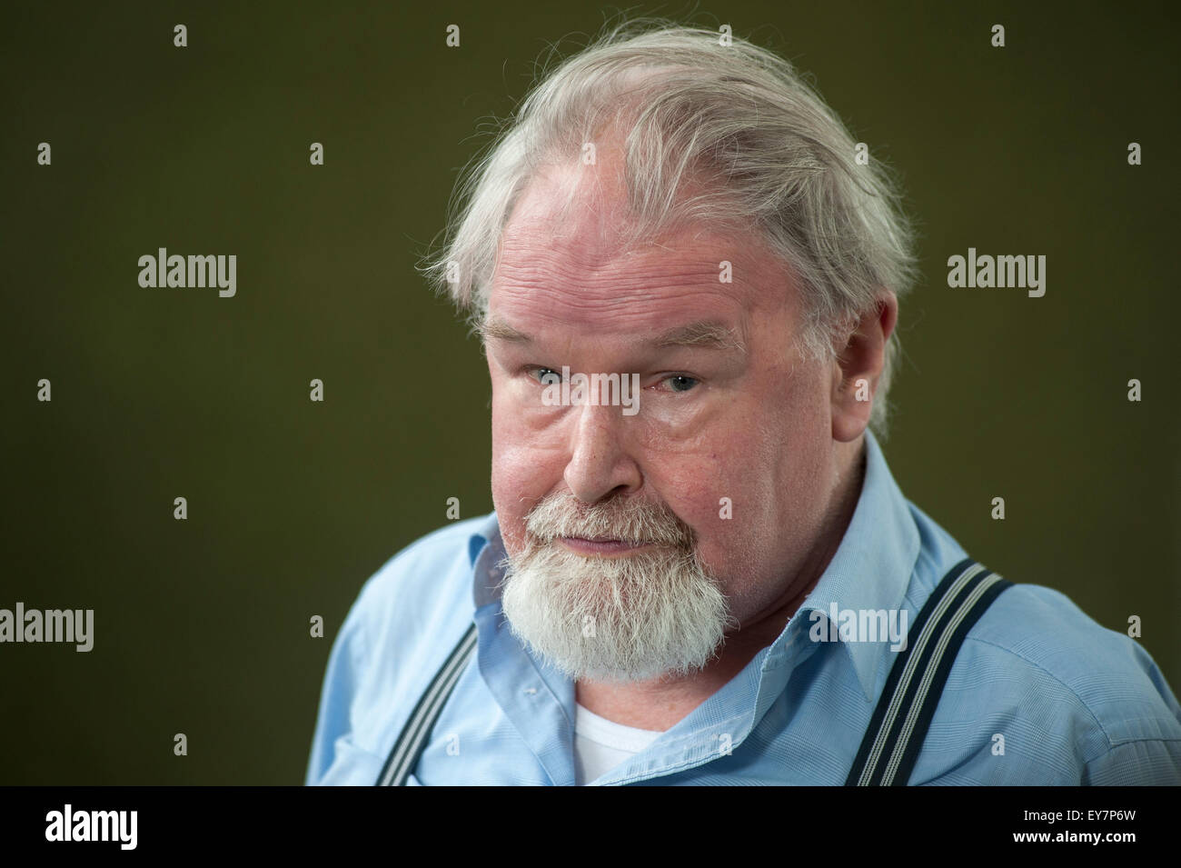 Scottish writer and artist, Alasdair Gray, appearing at the Edinburgh ...