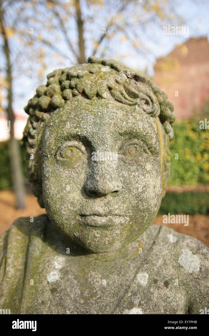 Statue Boy Child Nuremberg Germany Stock Photo - Alamy