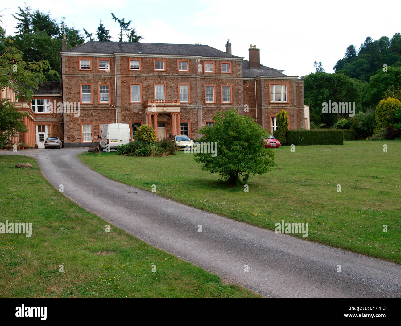 Haccombe House, Haccombe, Devon, UK Stock Photo - Alamy