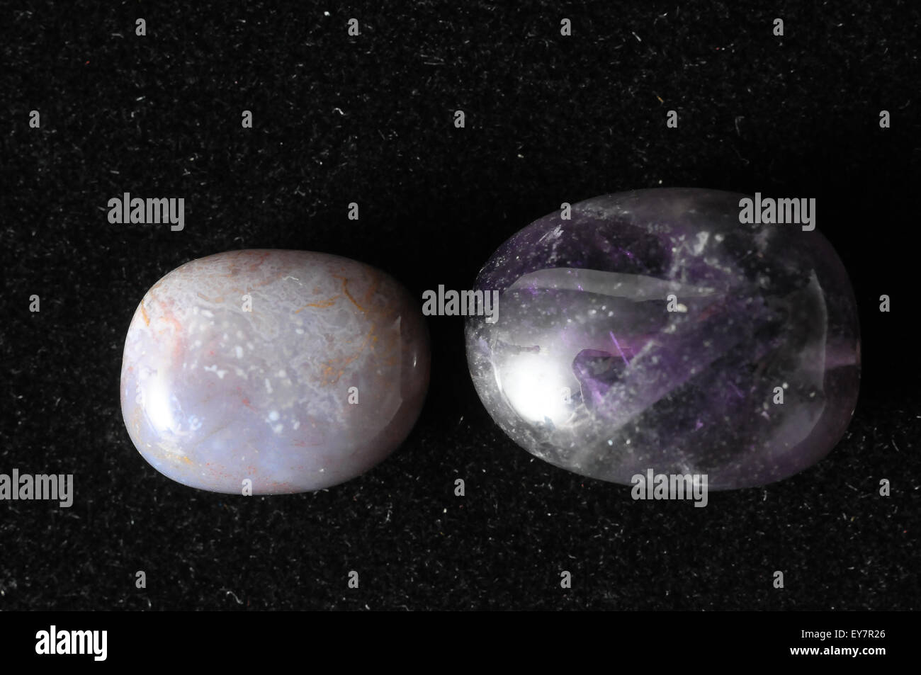Amulet Amethyst Stone Stock Photo - Alamy