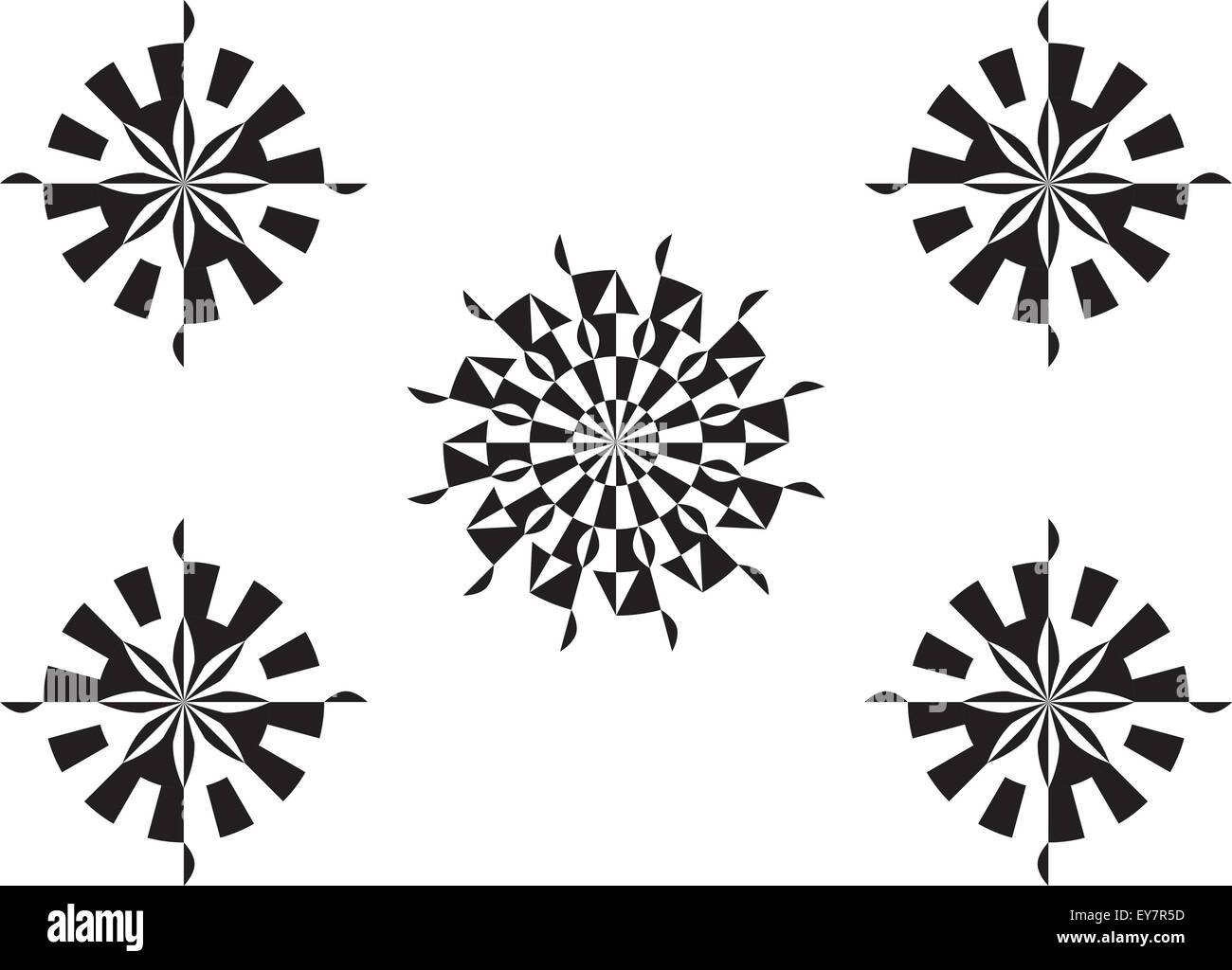 Alternating circles Stock Vector Images - Alamy