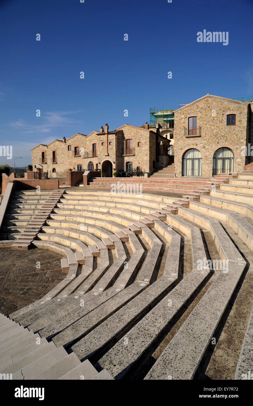 Italy, Basilicata, Aliano, amphitheatre Stock Photo - Alamy