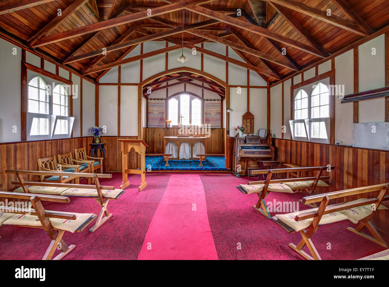 Port Arthur Church Stock Photo - Alamy