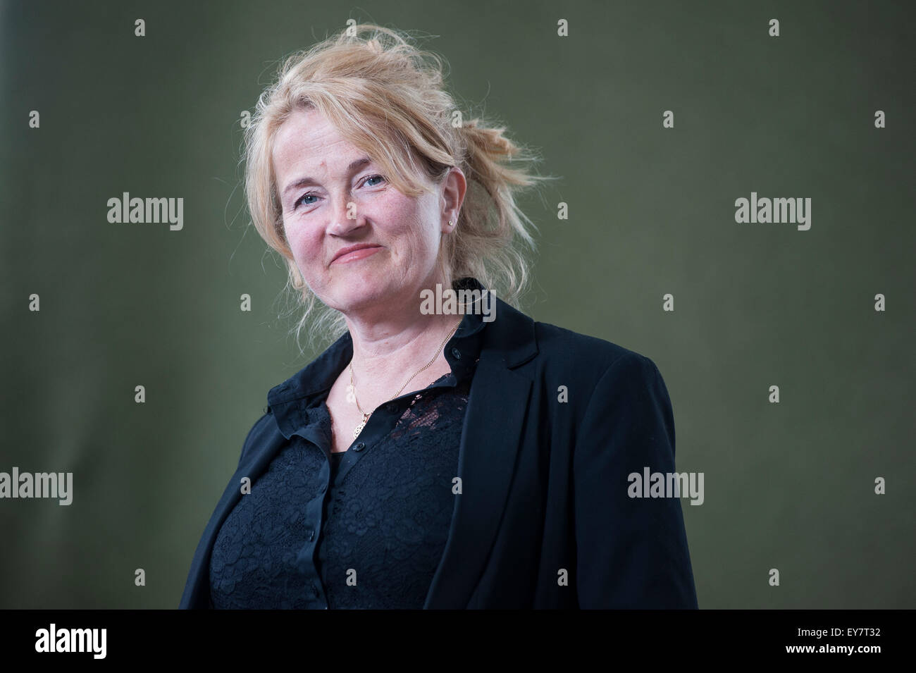 British novelist, Louisa Young, appearing at the Edinburgh ...