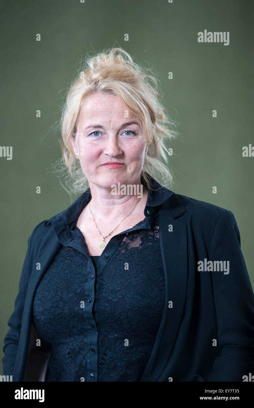 British novelist, Louisa Young, appearing at the Edinburgh ...