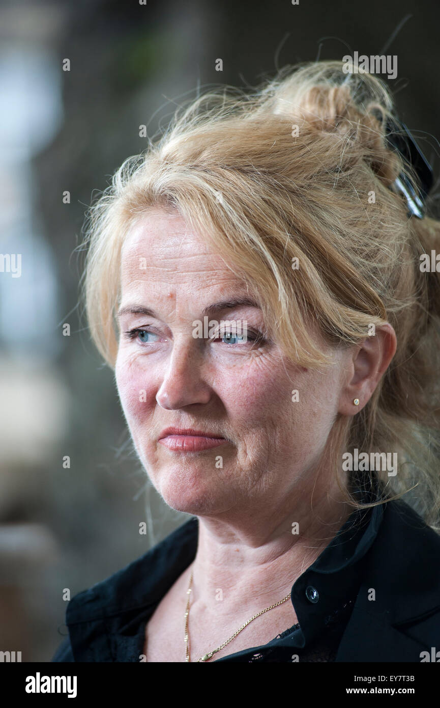 British novelist, Louisa Young, appearing at the Edinburgh ...