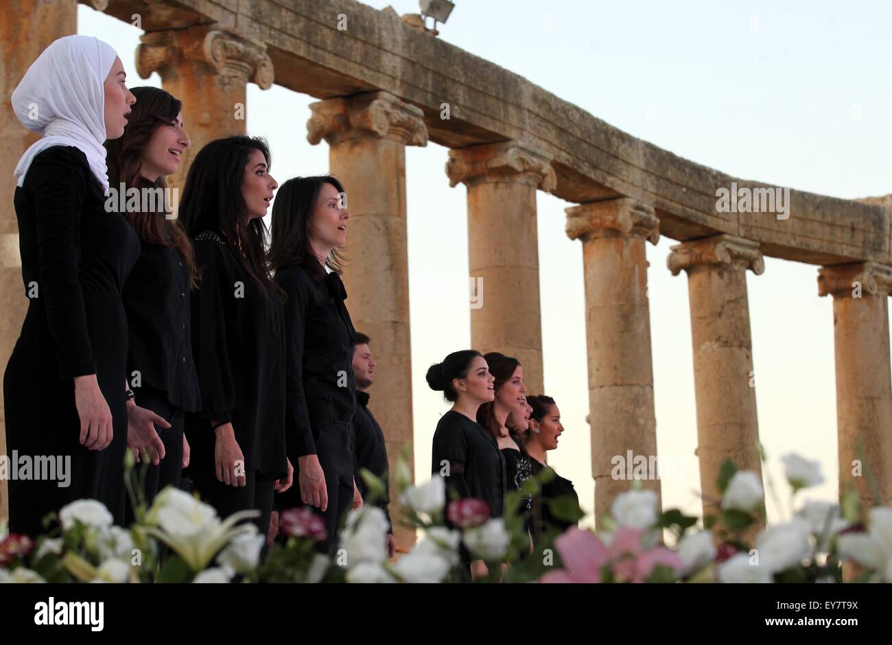 Jordan jerash festival hi-res stock photography and images - Alamy