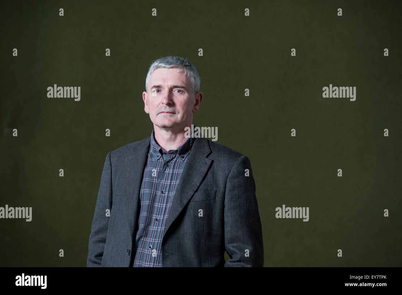 British writer of comic books, novels, and films, Mike Carey, appearing ...