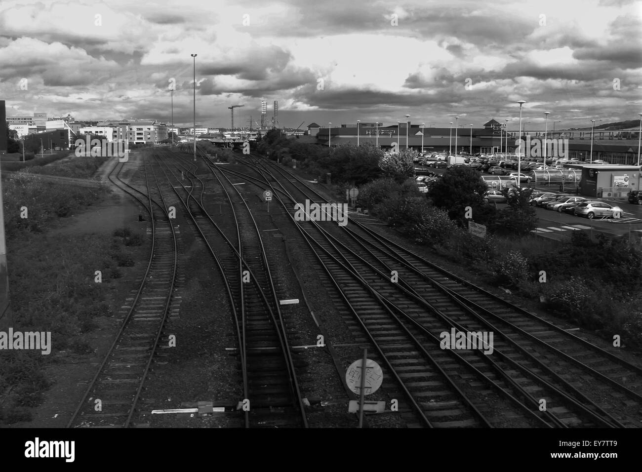 SEABRAES DUNDEE, seabraes bridge,bridge, seabraes Stock Photo - Alamy