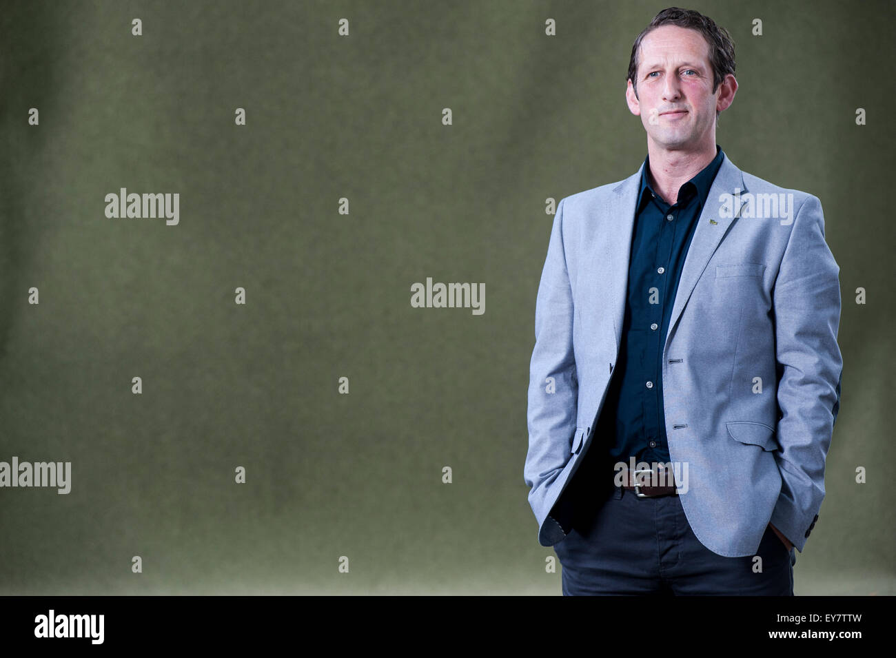 Activist, writer and publisher, Mike Small, appearing at the Edinburgh ...