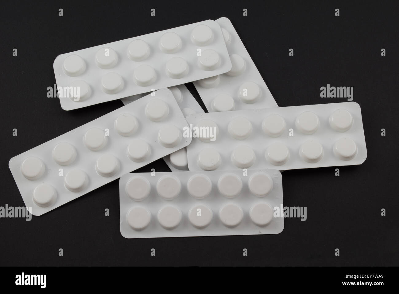 Stack of tablet blister packs Stock Photo - Alamy