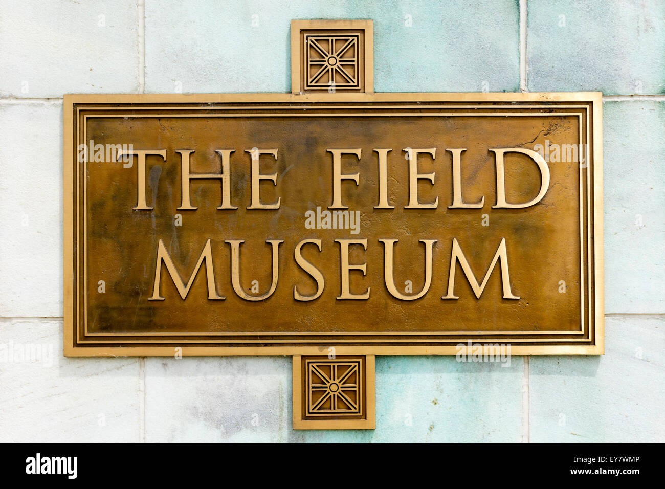 Sign for The Field Museum in Chicago Stock Photo - Alamy