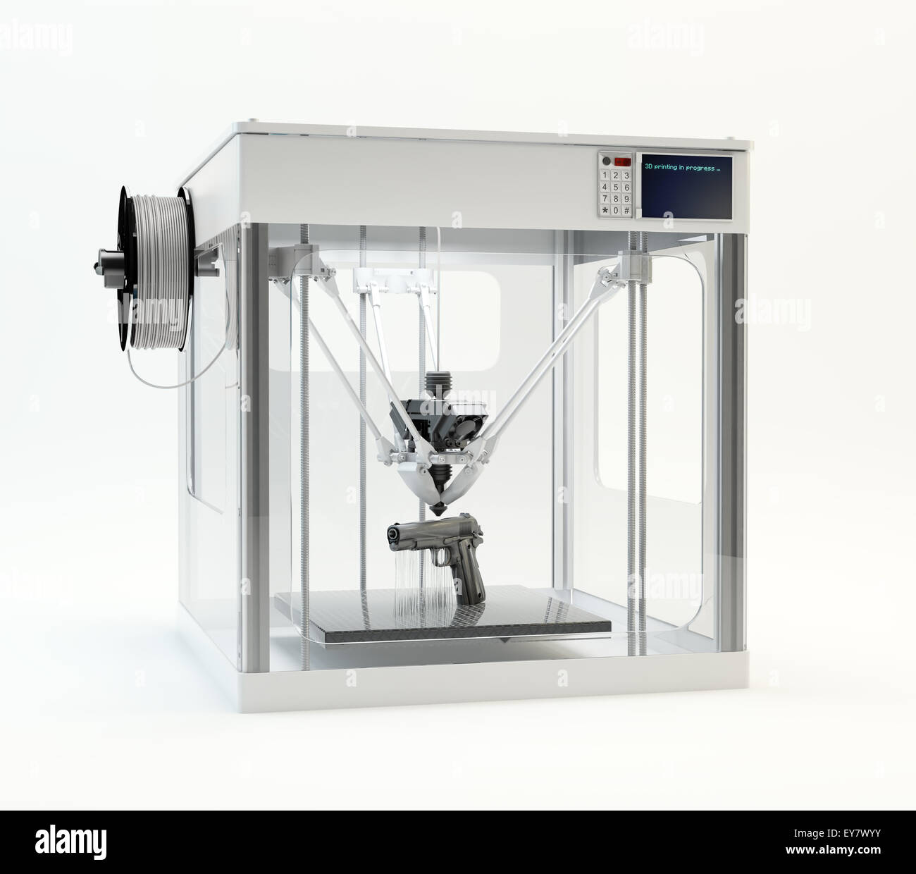 3d gun printer hi-res stock photography and images - Alamy