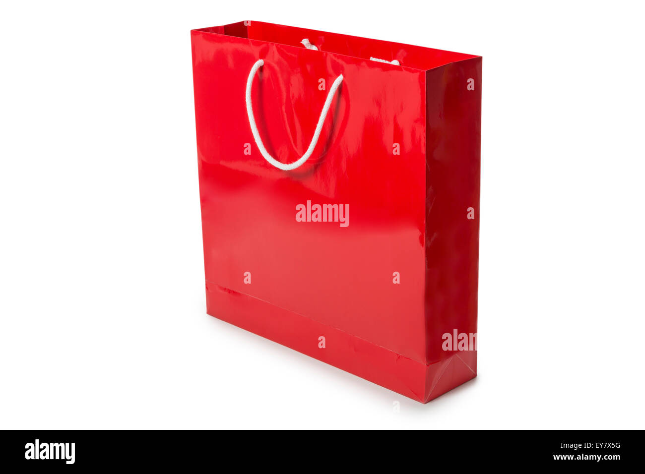 Red Bag isolated on white background Stock Photo - Alamy
