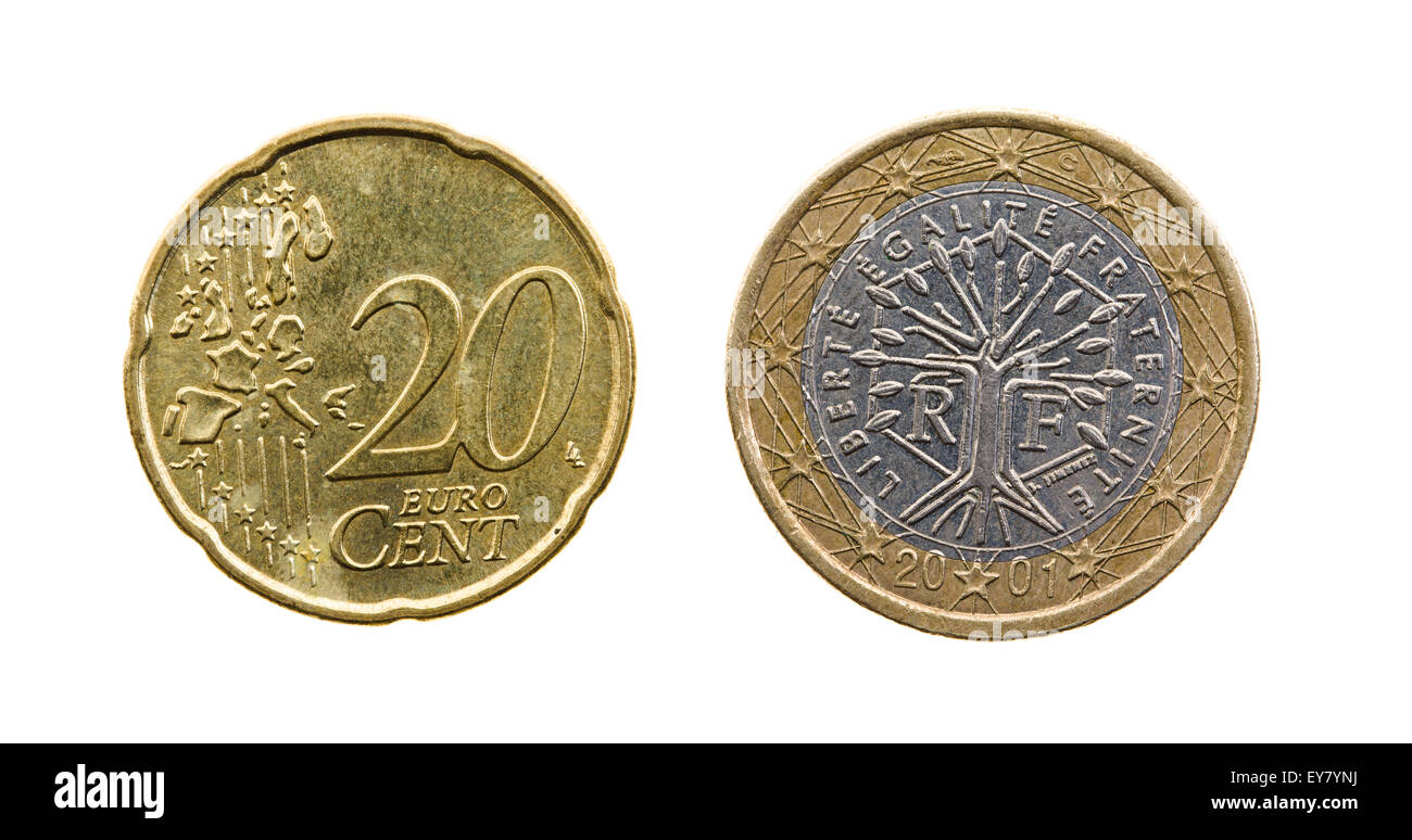 the European coin Stock Photo - Alamy