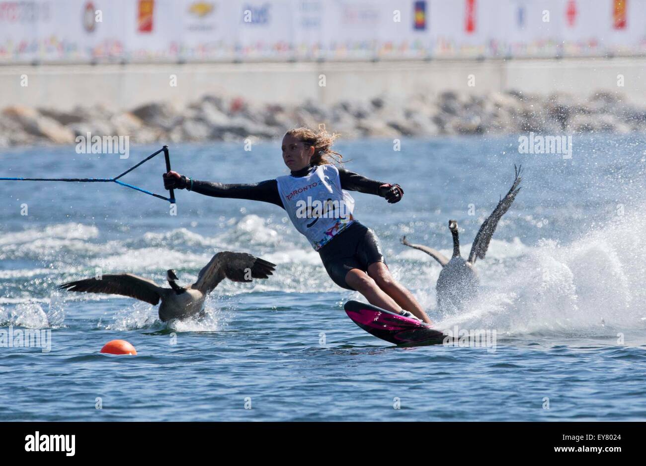 Toronto, Canada. 23rd July, 2015. Alexandra De Osma of Peru competes ...