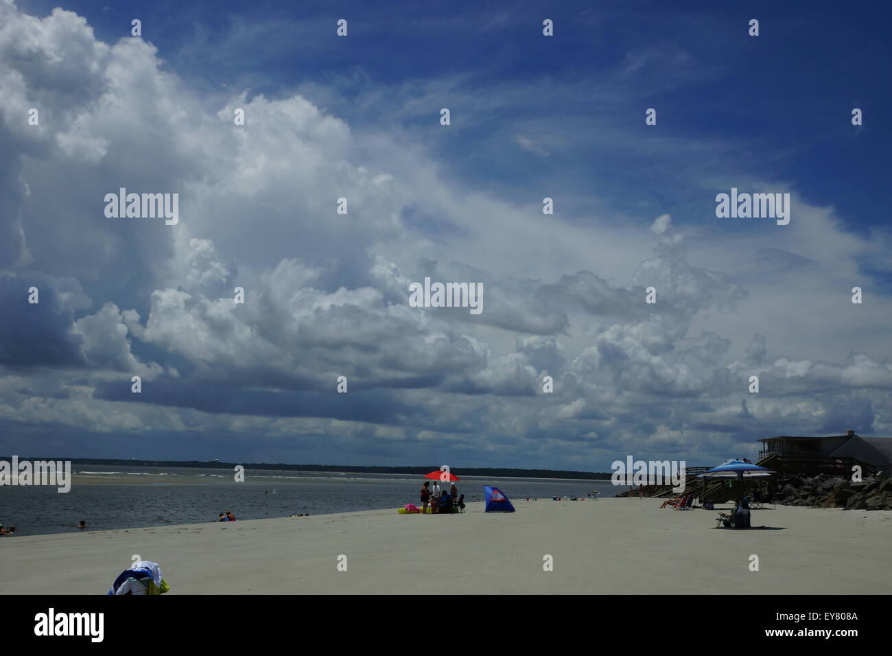 St simons island beach hi-res stock photography and images - Alamy