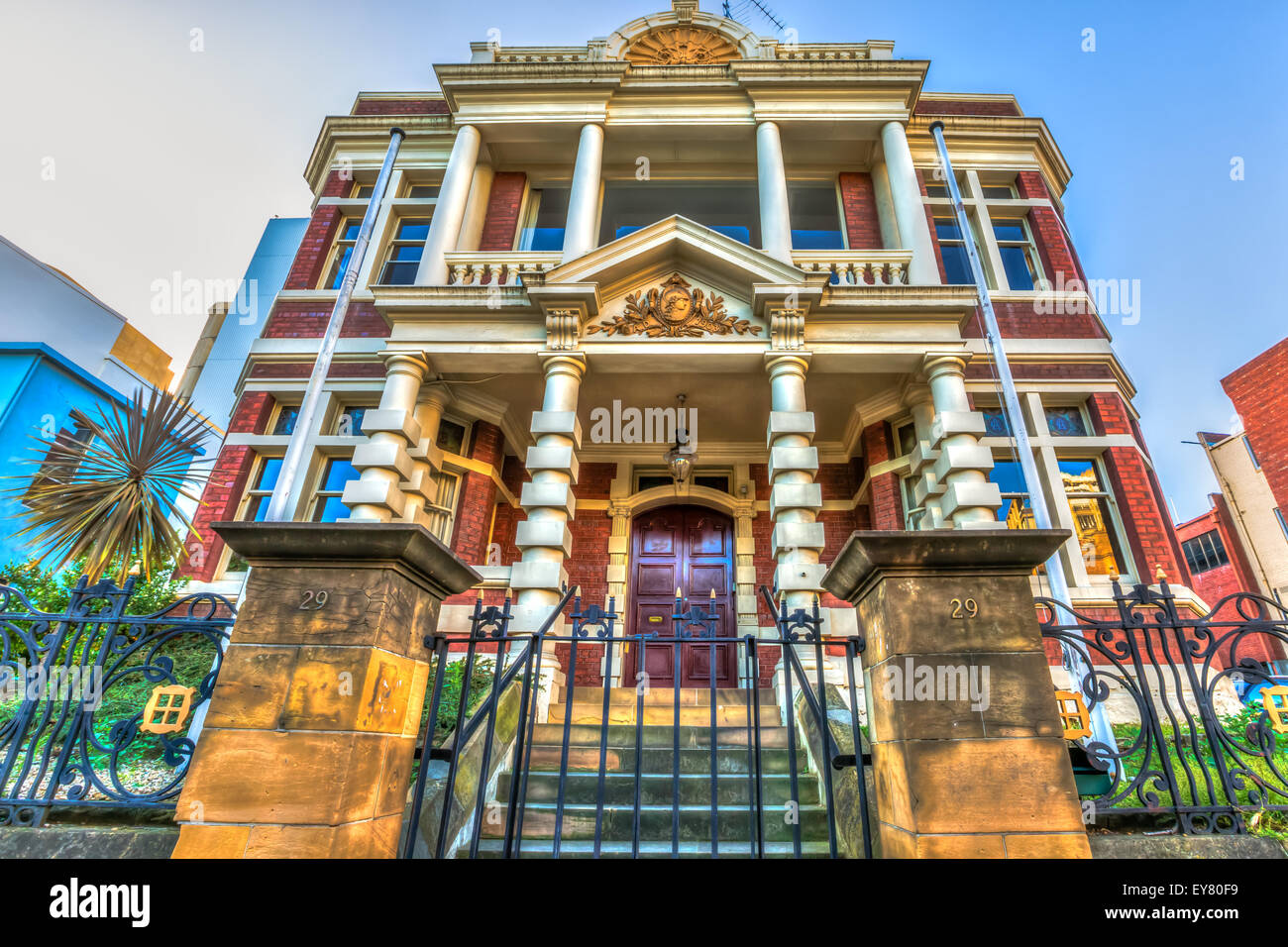 Historic Buildings Hobart Stock Photo - Alamy